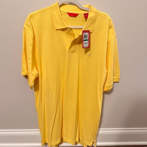 Izod | Shirts | Izod Luxury Sport Yellow Polo | Poshmark